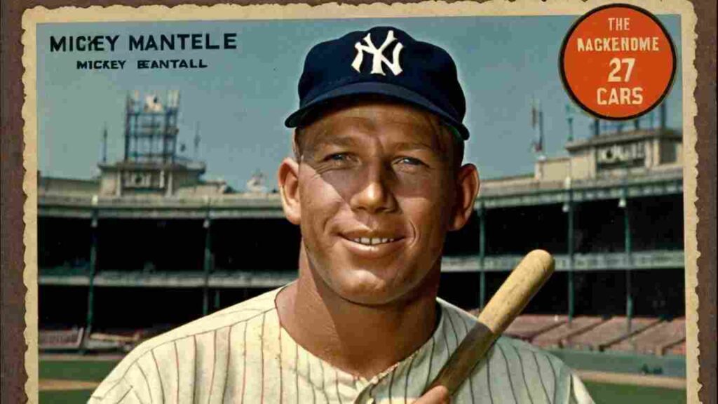 Top 25 Most Valuable Rookie Mickey Mantle Baseball Cards